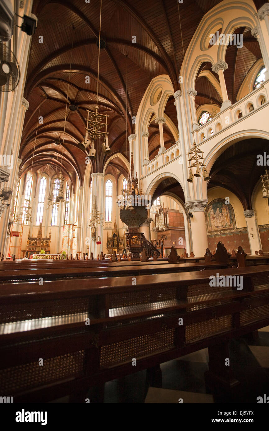 Indonesia jakarta cathedral catholic church hi-res stock photography ...