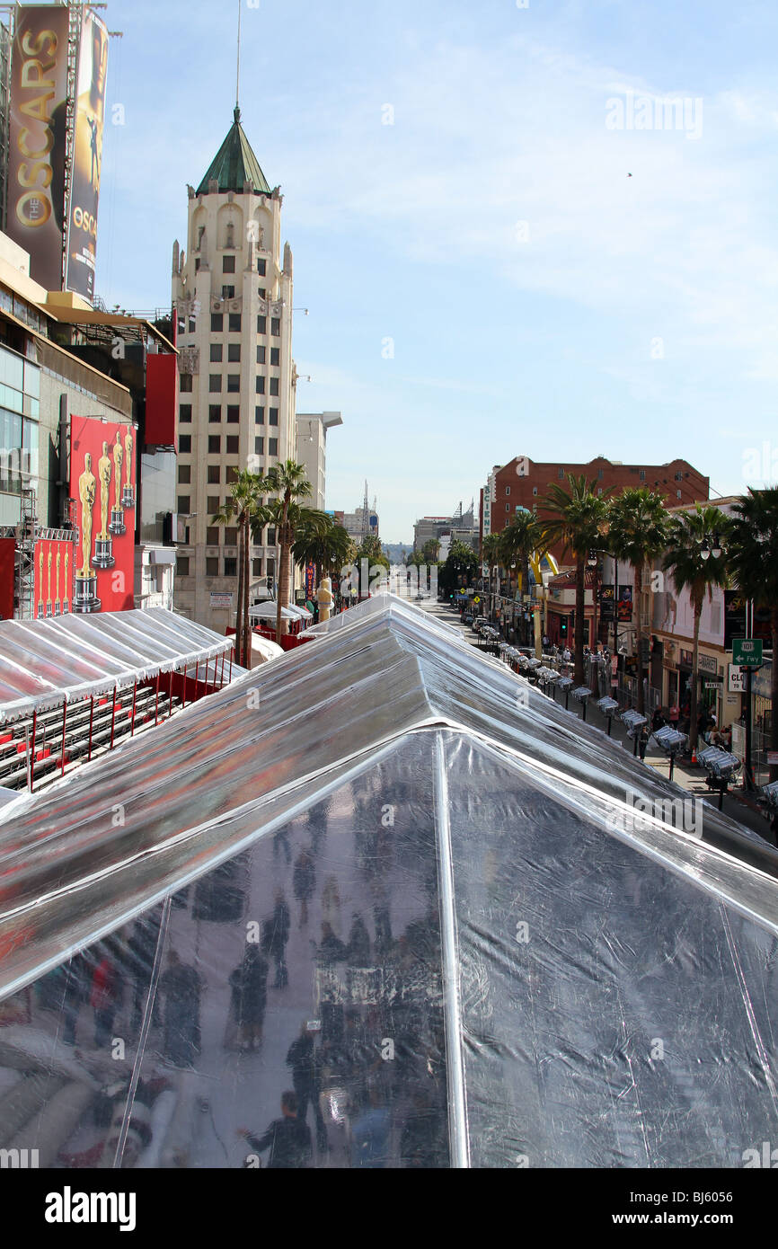RED CARPET ON HOLLYWOOD BOULEVARD 82ND ACADEMY AWARDS RED CARPET ...