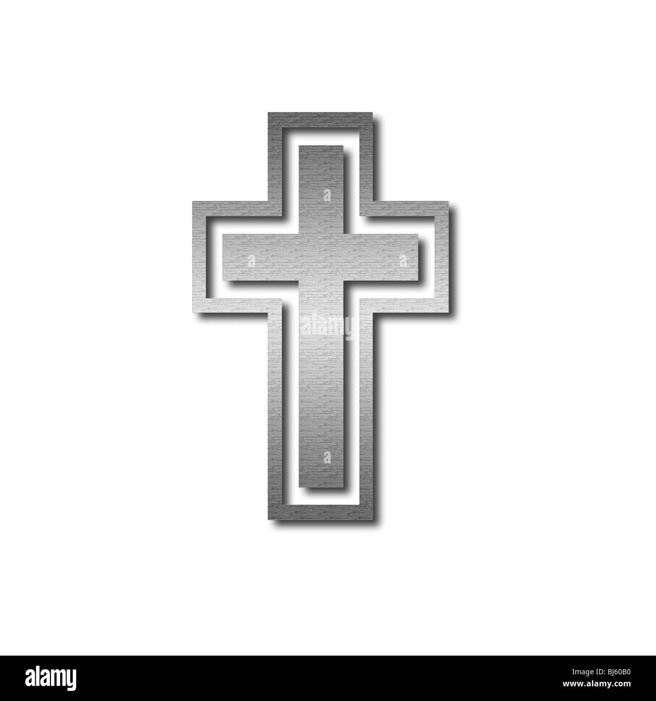 Graphic Illustration of a Crucifix Stock Photo - Alamy