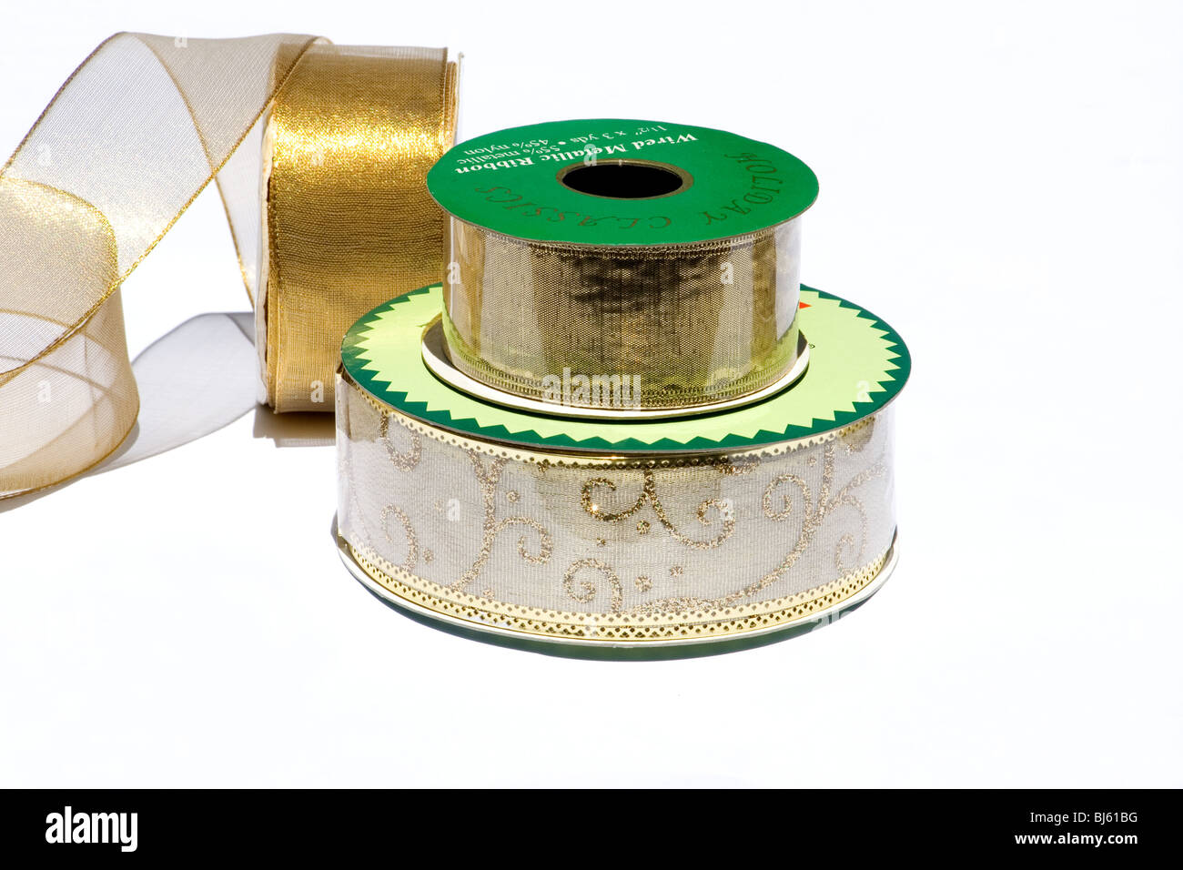 Ribbon reel close-up Stock Photo - Alamy