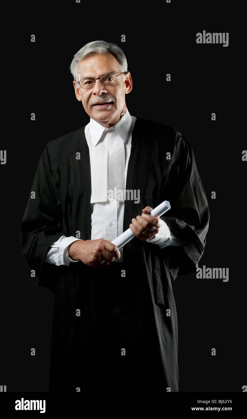 Portrait of a lawyer Stock Photo - Alamy