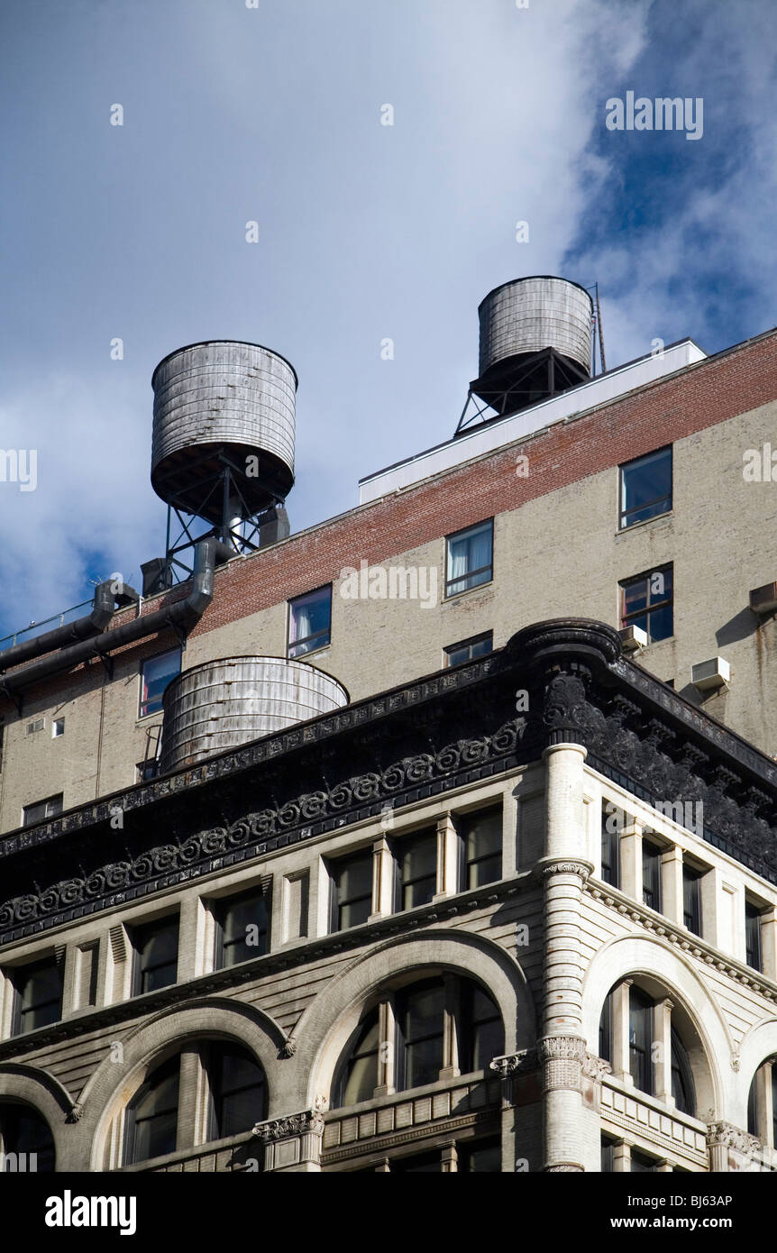 Water tanks on roof house hi-res stock photography and images - Alamy