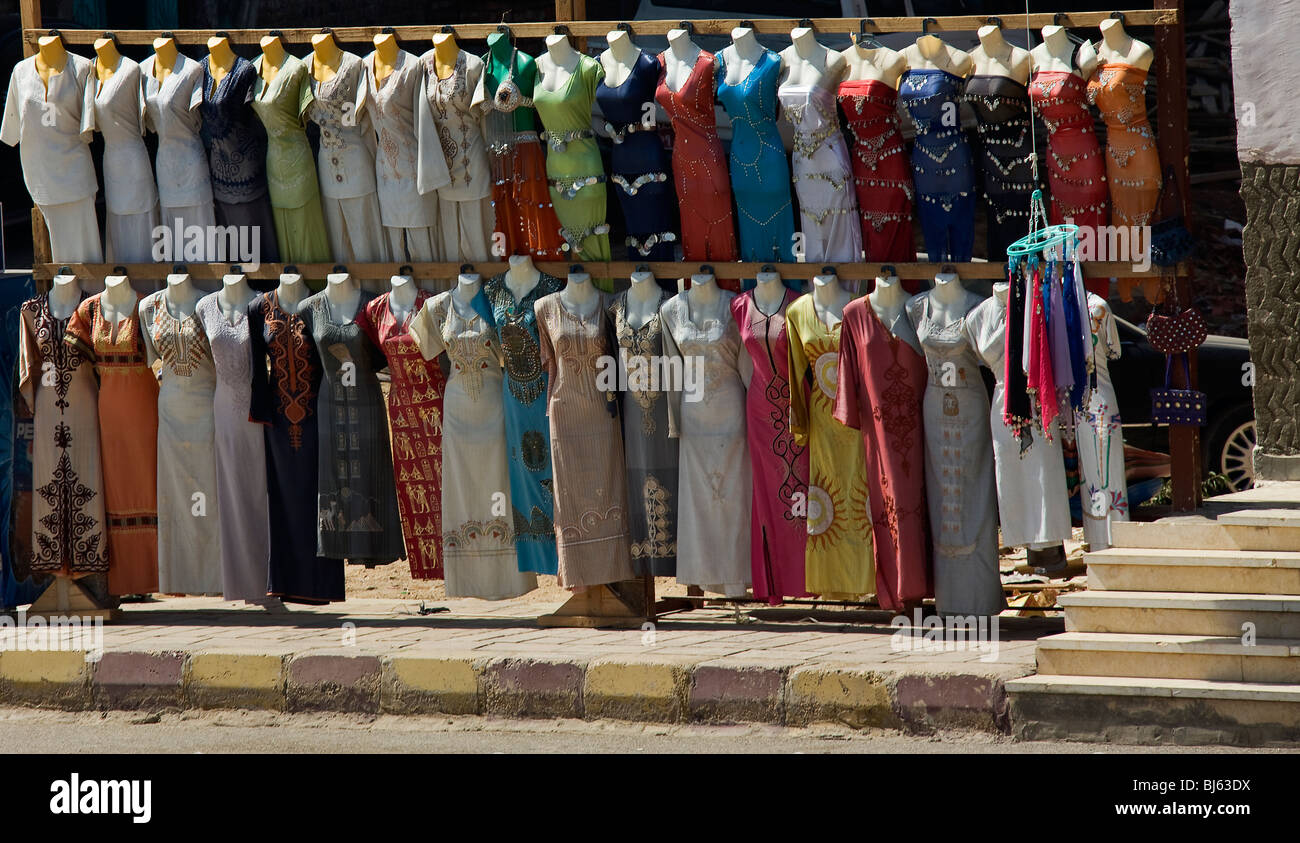 Dresses on rail hi-res stock photography and images - Alamy