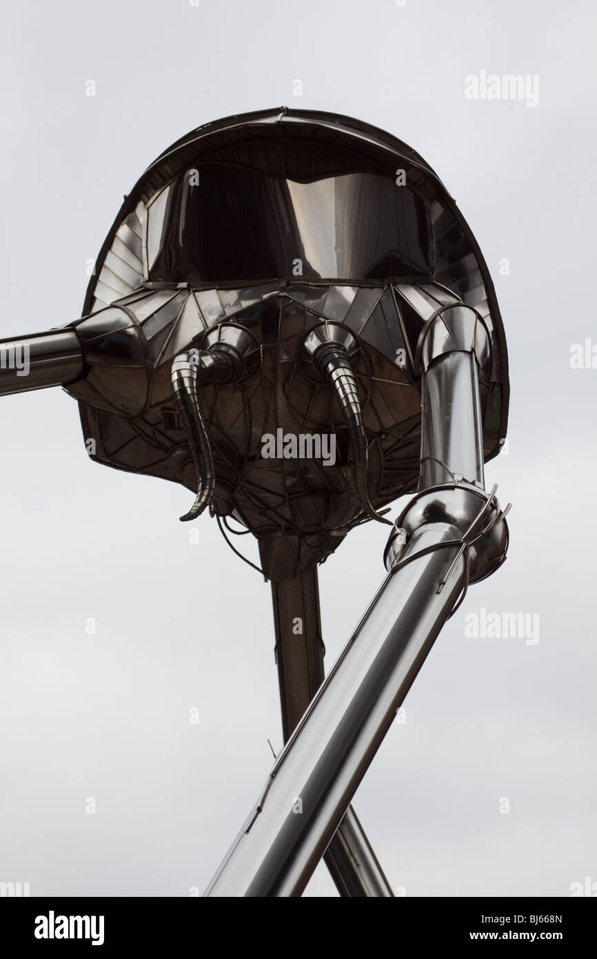 The War of the Worlds statue in Woking The sculpture was created by ...