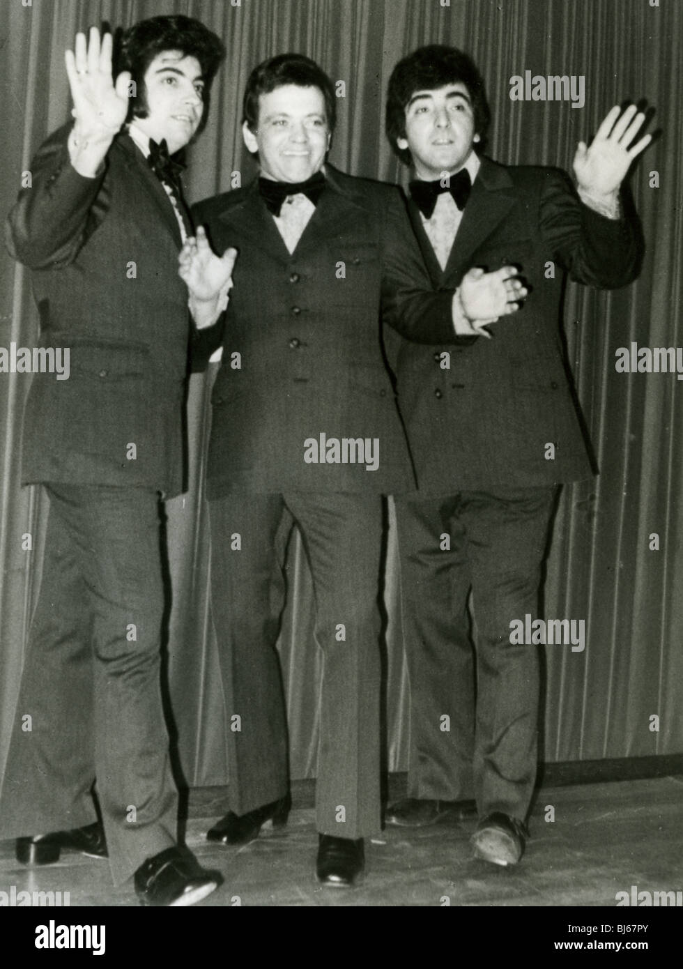 DANNY AND THE JUNIORS - US vocal group about 1975 Stock Photo - Alamy