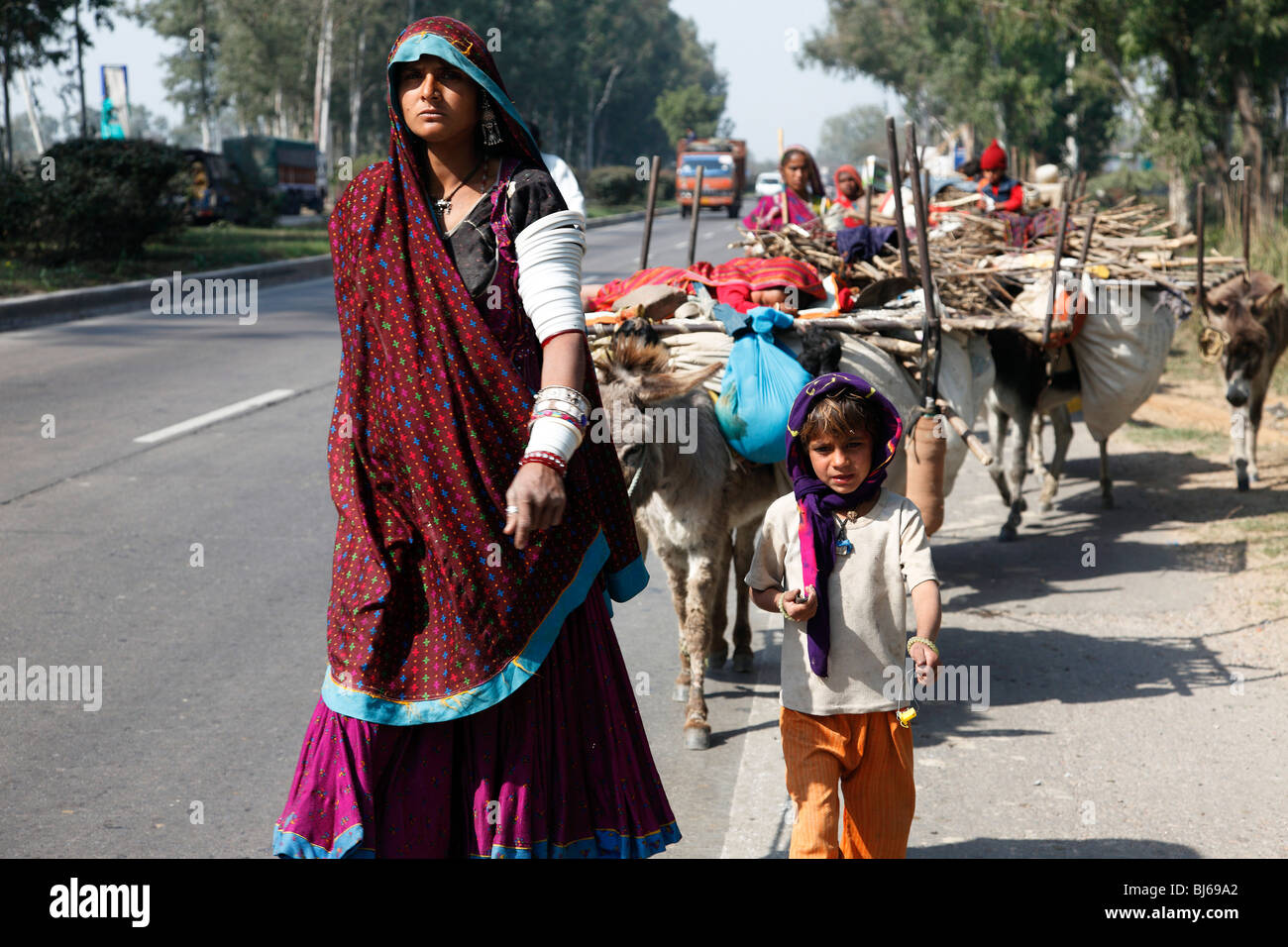Indian Nomads High Resolution Stock Photography and Images - Alamy