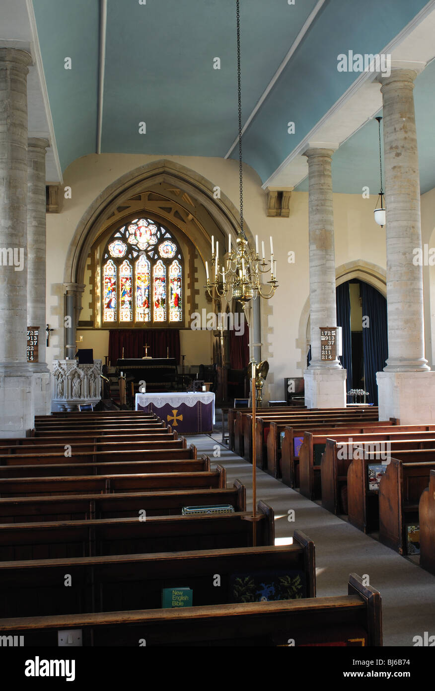 St. Nicholas Church, Alcester, Warwickshire, England, UK Stock Photo ...