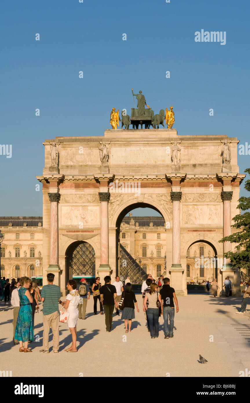 France paris carrousel gardens hi-res stock photography and images - Alamy