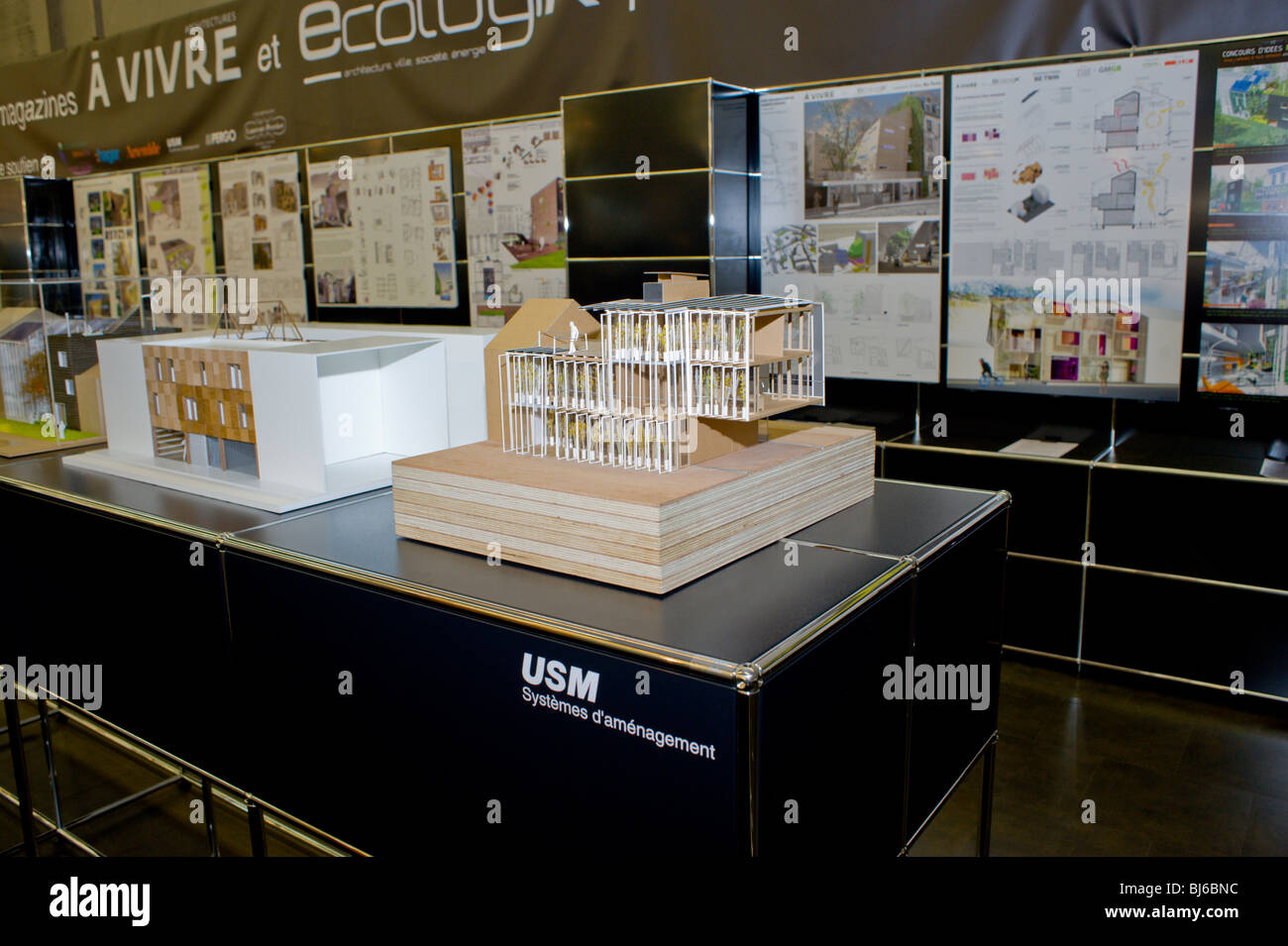 Paris, France, Construction Trade SHow, Exhibit Ecological Green Eco ...