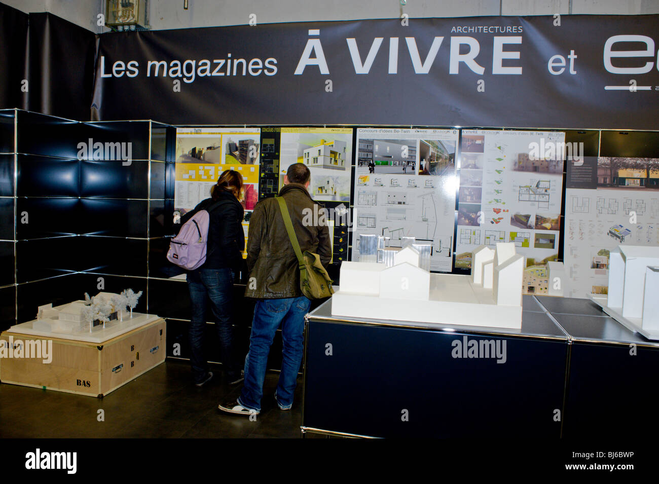 Paris, France, Construction Trade SHow, Exhibit Ecological Green Eco ...