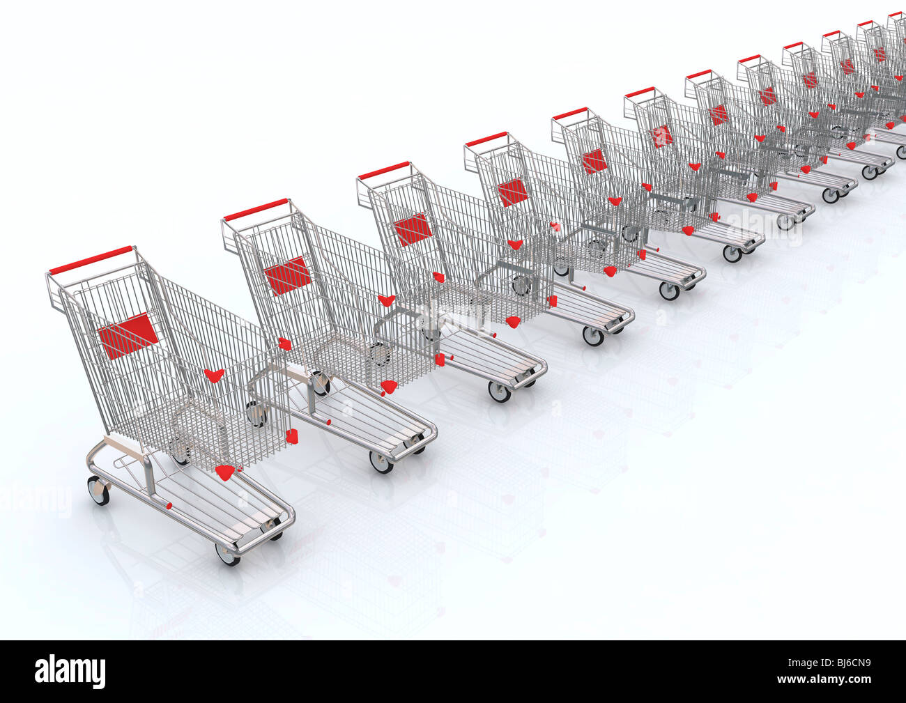 Trolley caddy raw line hi-res stock photography and images - Alamy