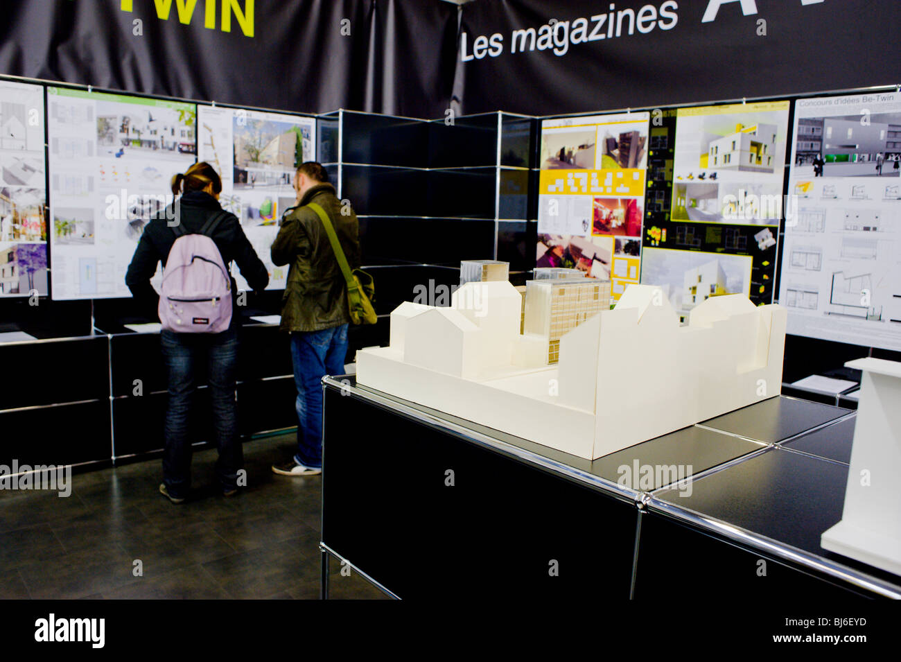 Paris, France, Construction Trade SHow, Exhibit Ecological Green Eco ...