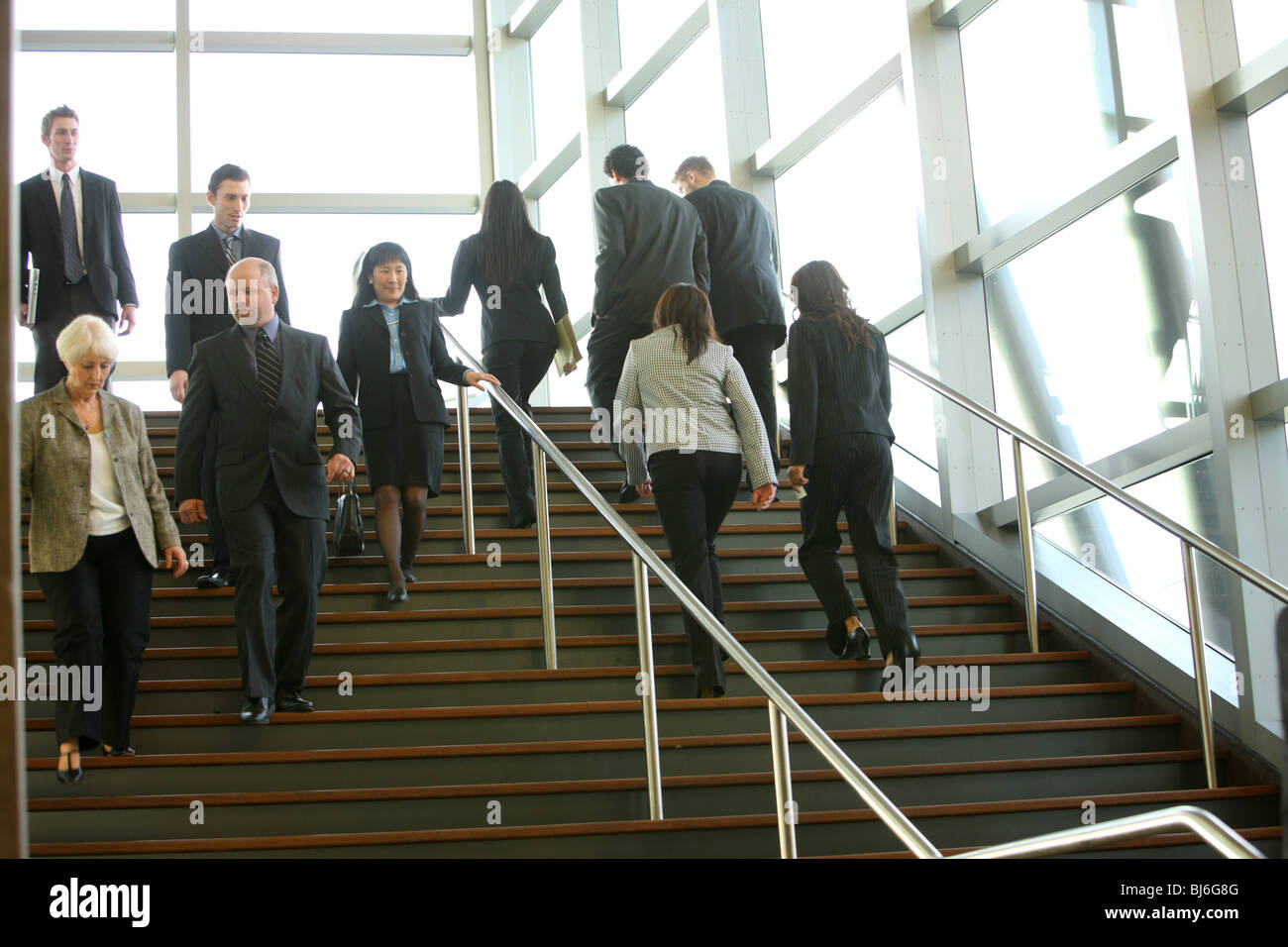 Office steps hi-res stock photography and images - Alamy