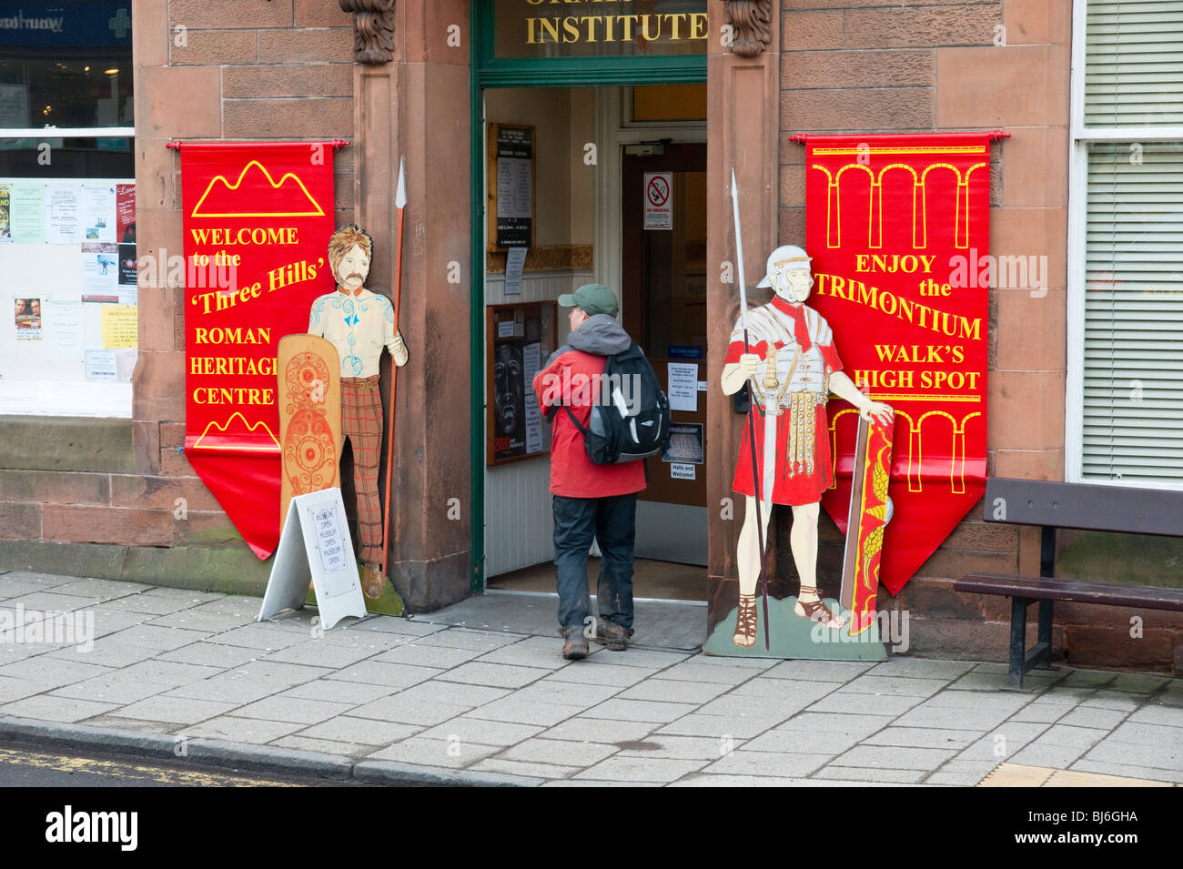 The Trimontium or Three Hills Roman Heritage Centre and Museum at the ...