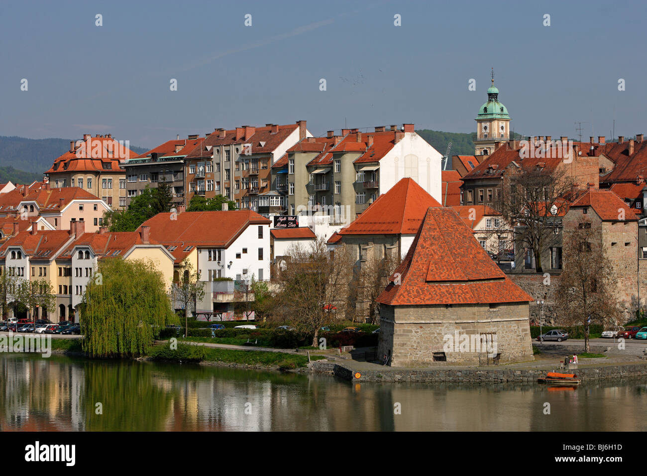 Maribor,old town,Cathedral Church of St John the Baptist,Water Tower ...