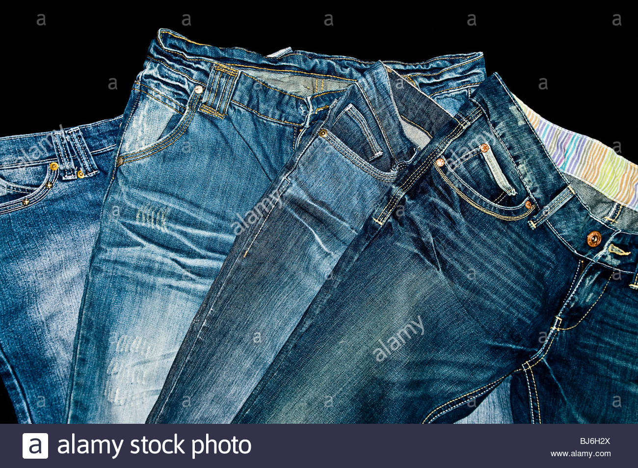 Denim Outfit Stock Photos & Denim Outfit Stock Images - Alamy