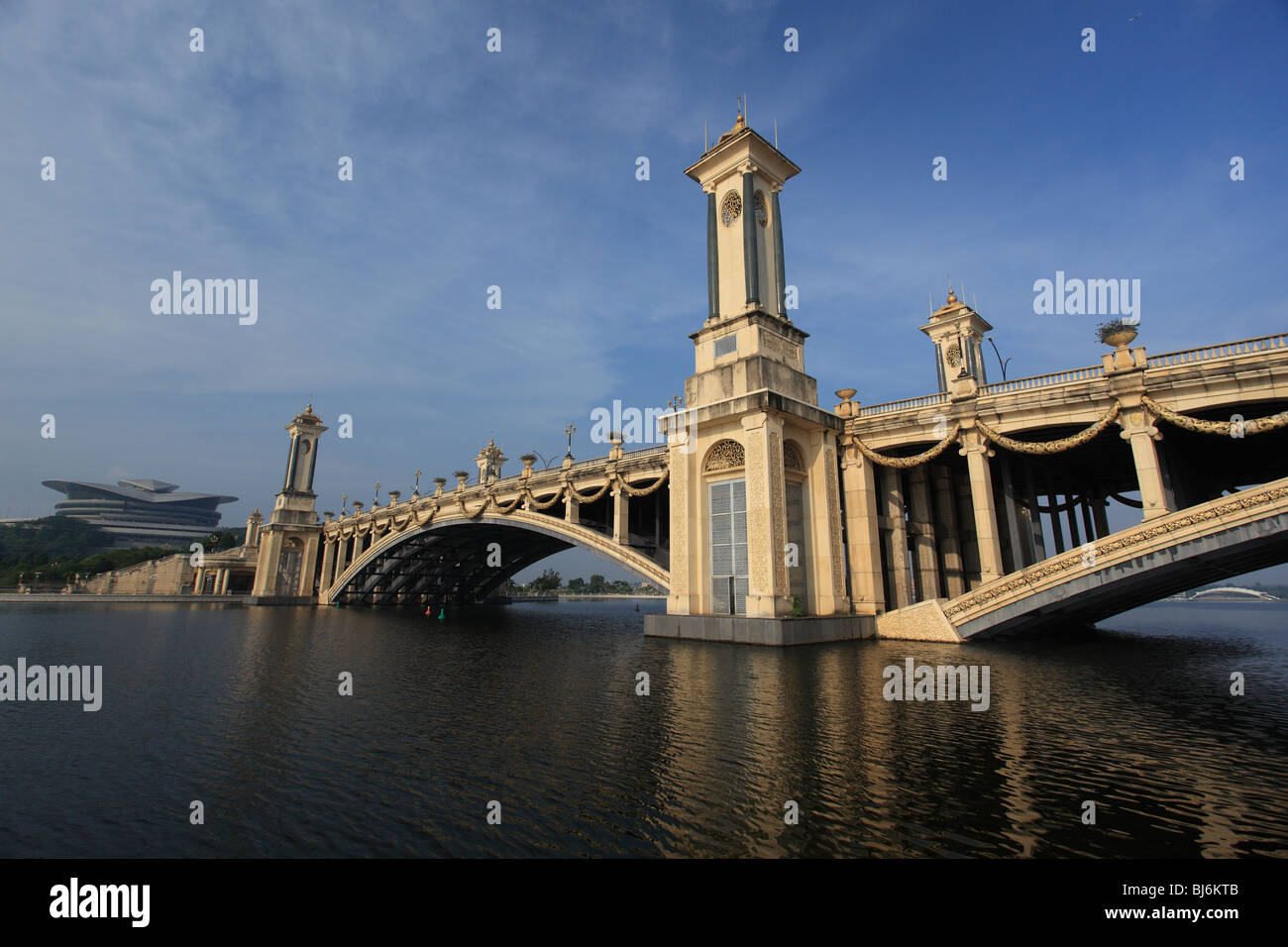The Seri Gemilang bridge is located at Putrajaya is the landmark of ...