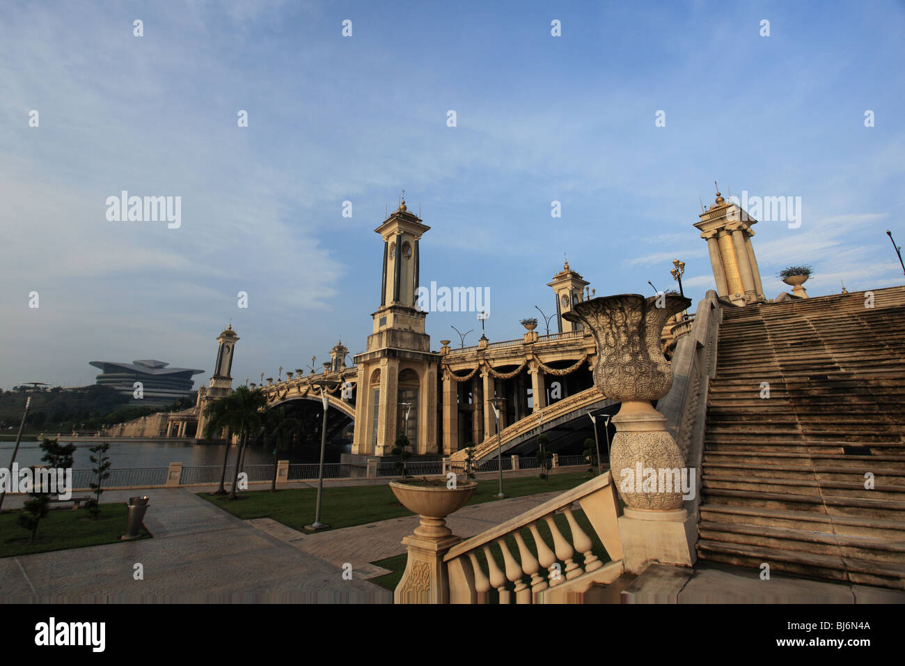 The Seri Gemilang bridge is located at Putrajaya is the landmark of ...