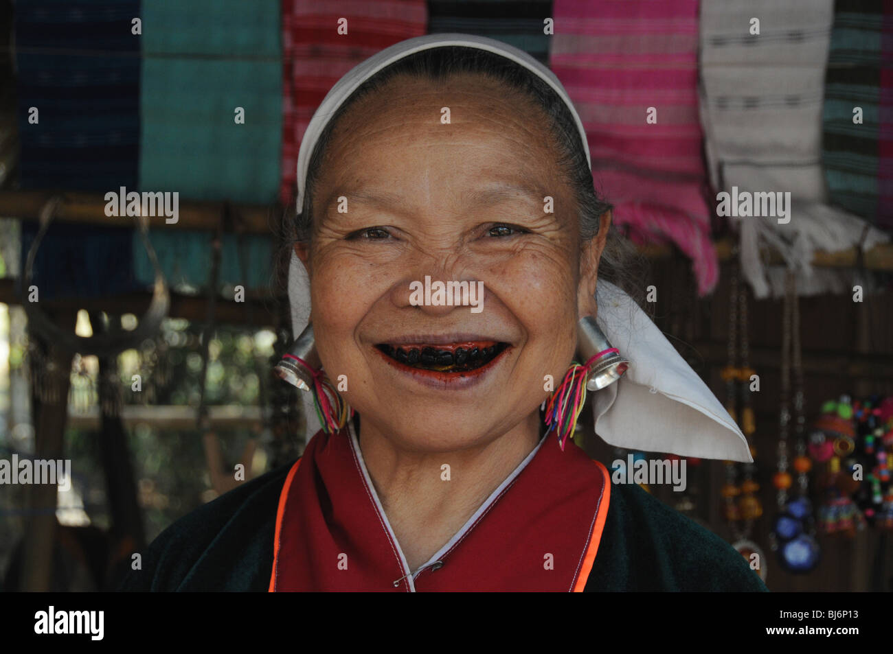 Karen grandma and her black teeth hi-res stock photography and images ...