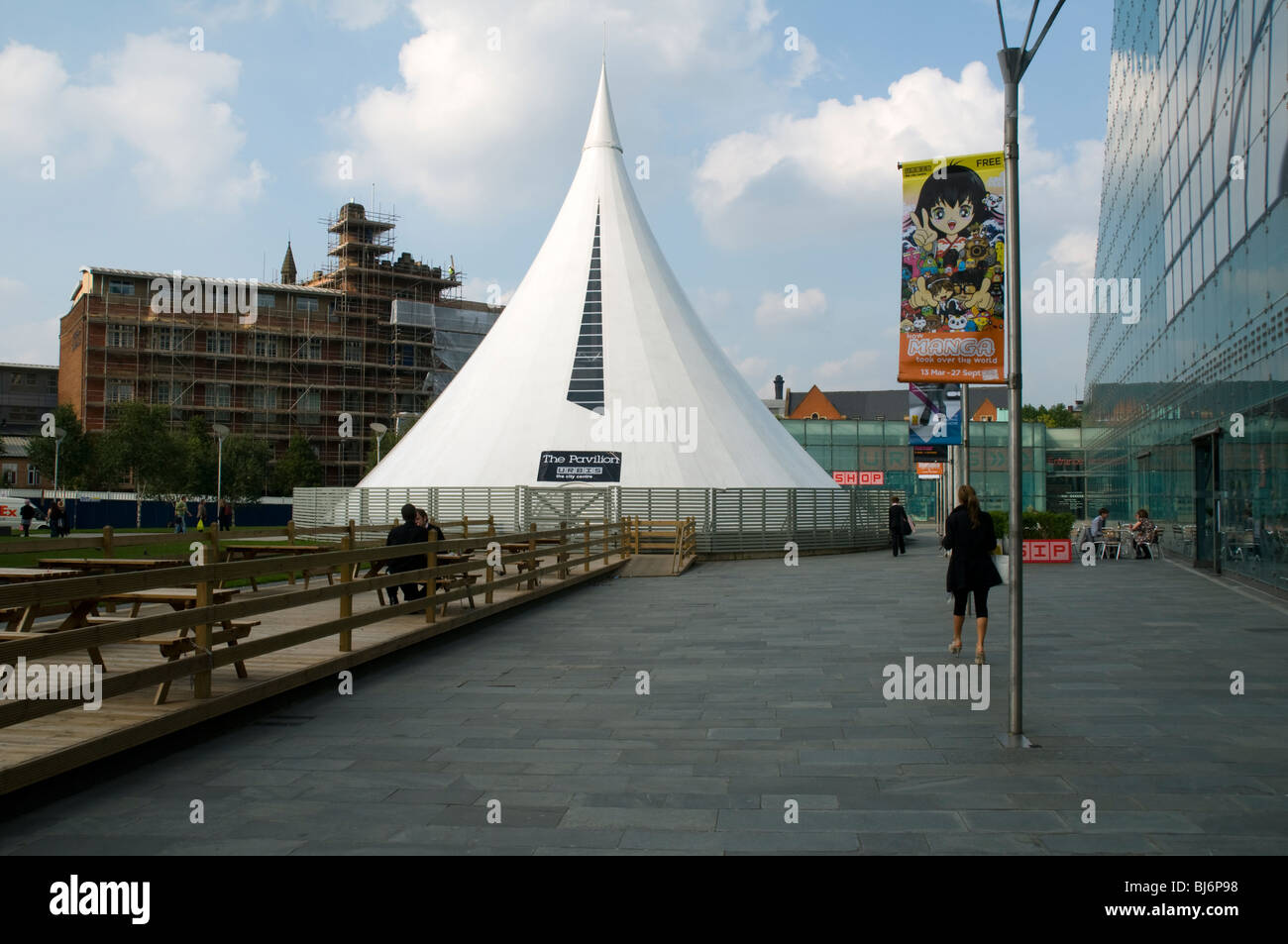 Temporary seating hi-res stock photography and images - Alamy