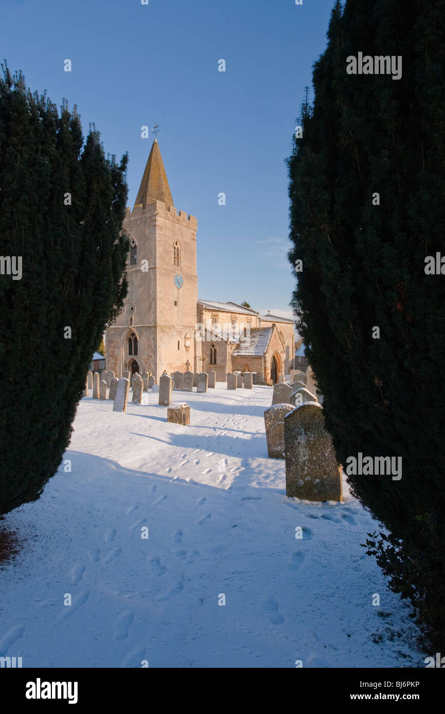 Old english church fall hi-res stock photography and images - Alamy