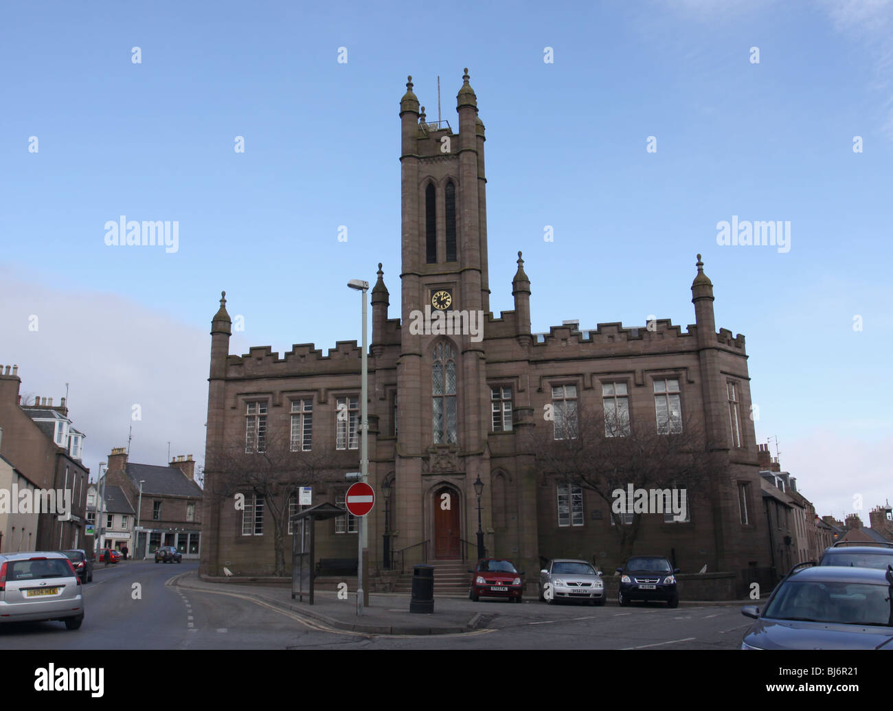 exterior of Mechanics Hall Brechin Angus Scotland March 2010 Stock ... exterior of Mechanics Hall Brechin Angus Scotland March 2010 Stock ...