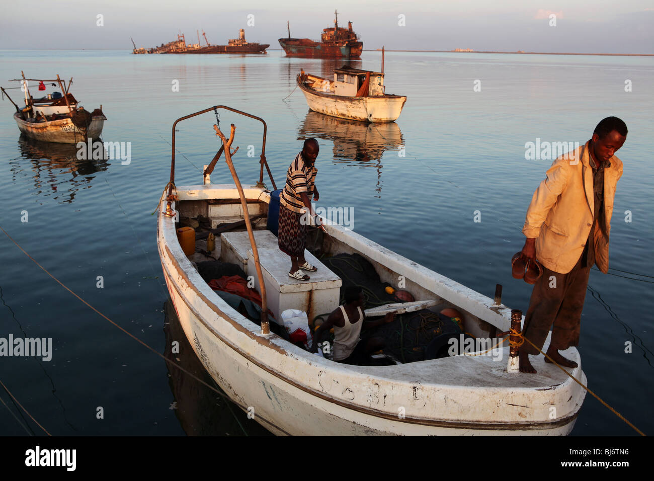 The fishing port of Berbera, Somalia Stock Photo - Alamy
