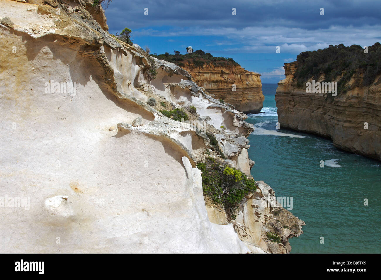 View of the Loch Ard Gorge at the Great Ocean Road, VIC, Australia ...