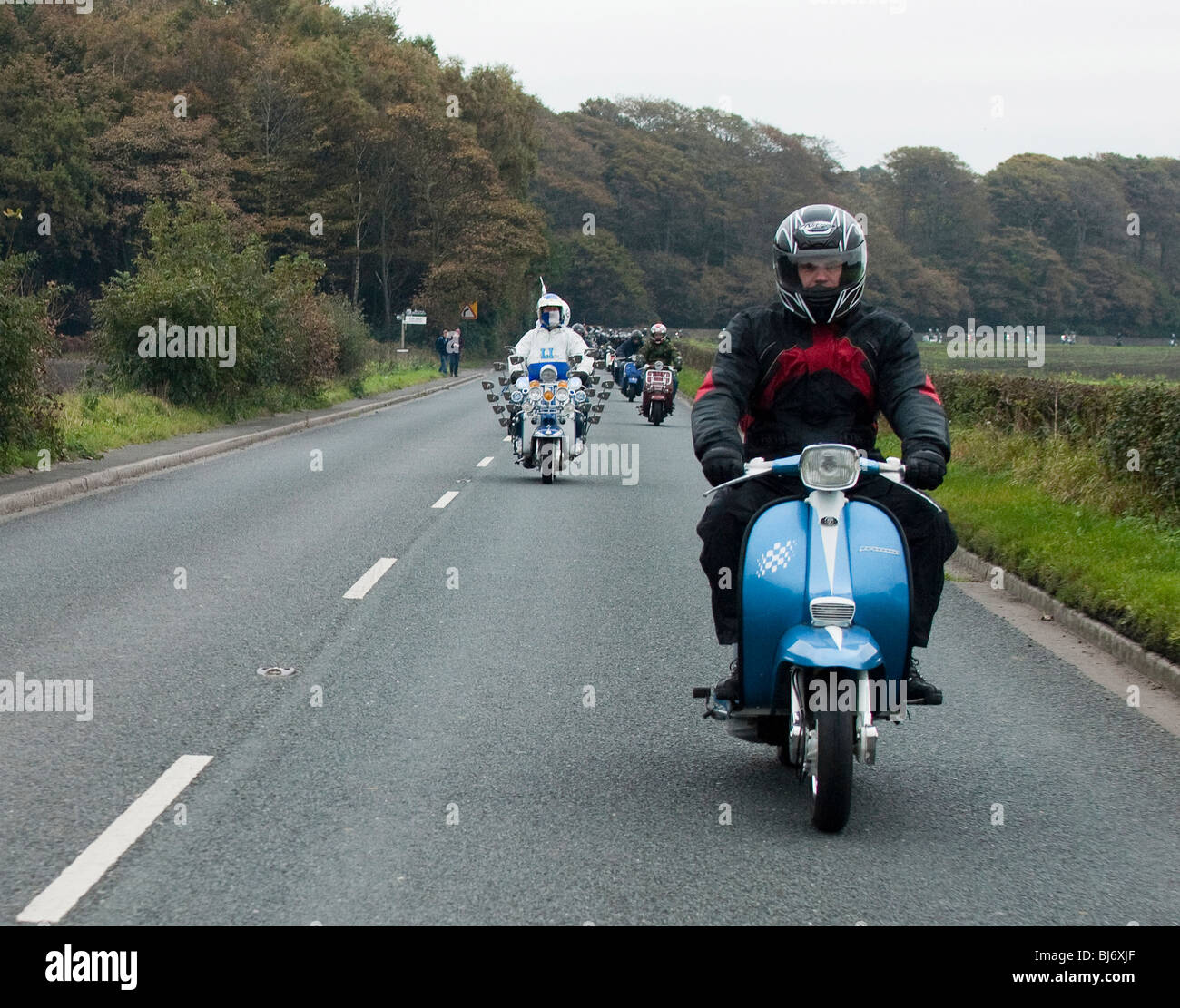 Lambretta riders hi-res stock photography and images - Alamy