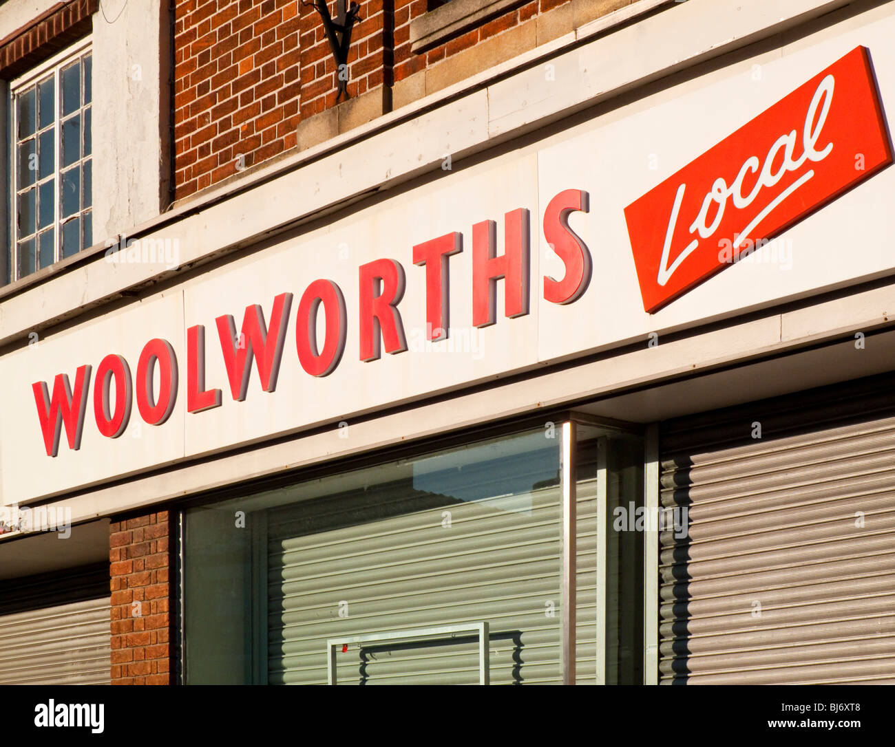 Closed branch of Woolworths empty since the collapse of the company in ...