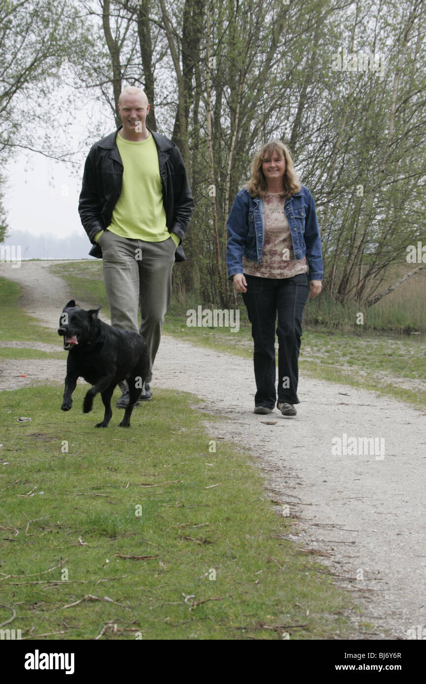 Dog unleashed hi-res stock photography and images - Alamy