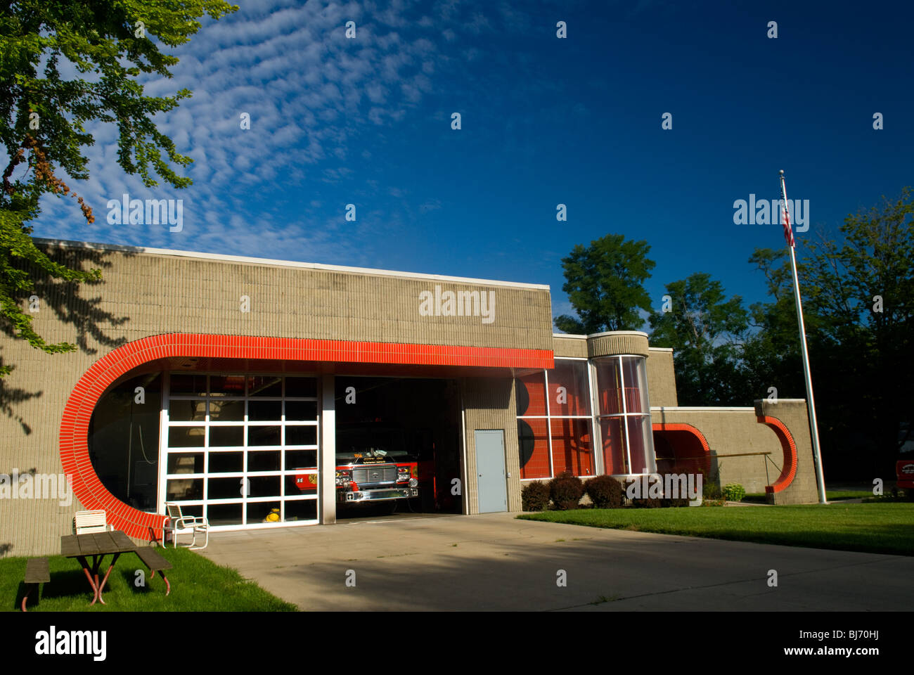Columbus indiana architecture architect hi-res stock photography and ...