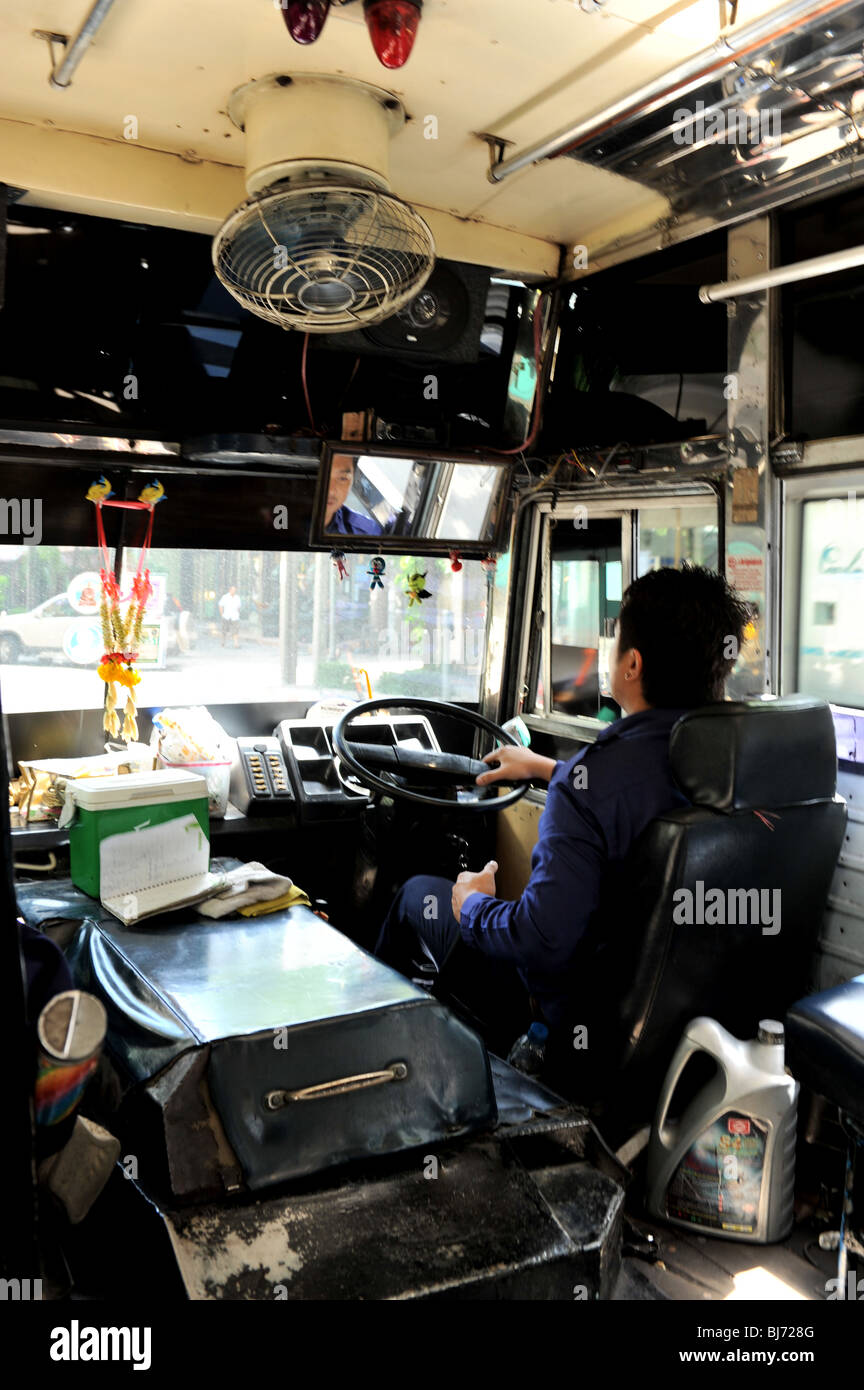 Asian bus driver hi-res stock photography and images - Alamy