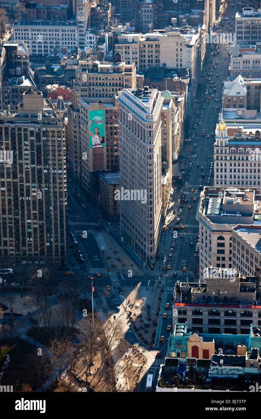Flatiron Building in Manhattan, New York City Stock Photo - Alamy