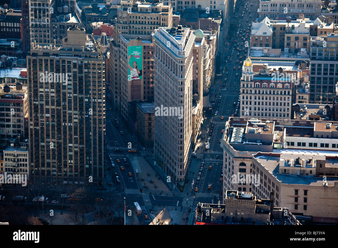 Flatiron building aerial hi-res stock photography and images - Alamy