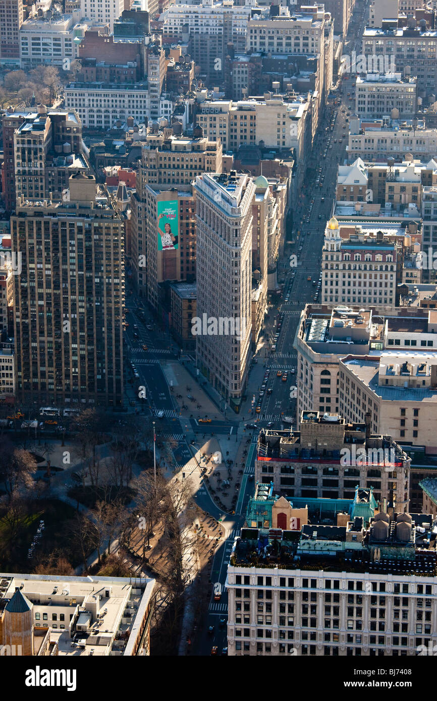 Flatiron building aerial hi-res stock photography and images - Alamy