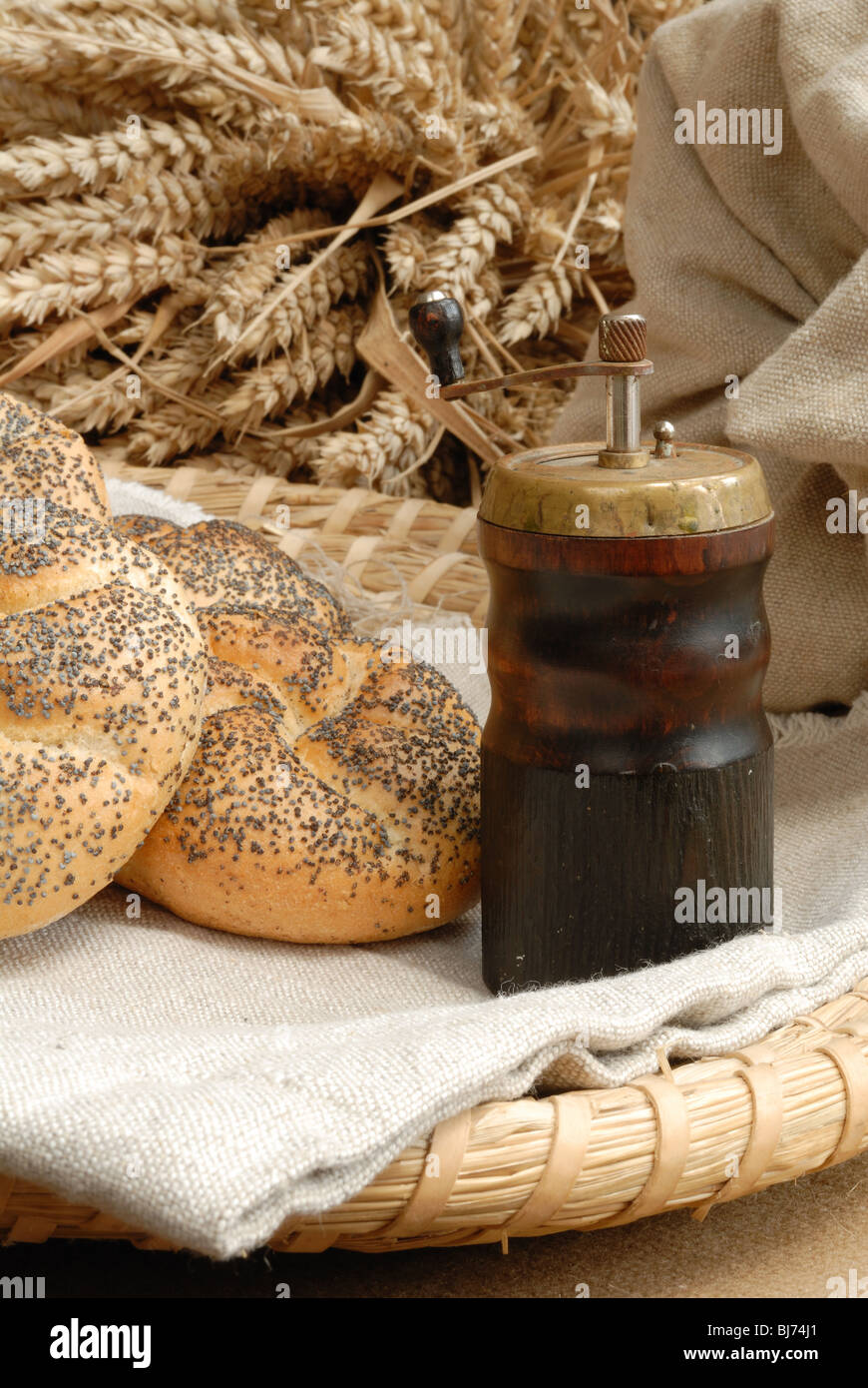 Pastry and corn Stock Photo - Alamy