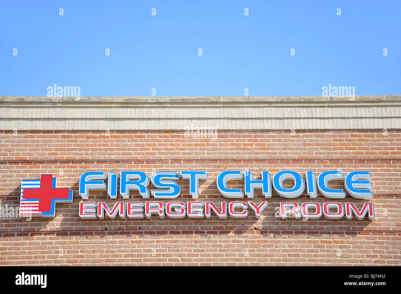 Emergency room sign texas hi-res stock photography and images - Alamy