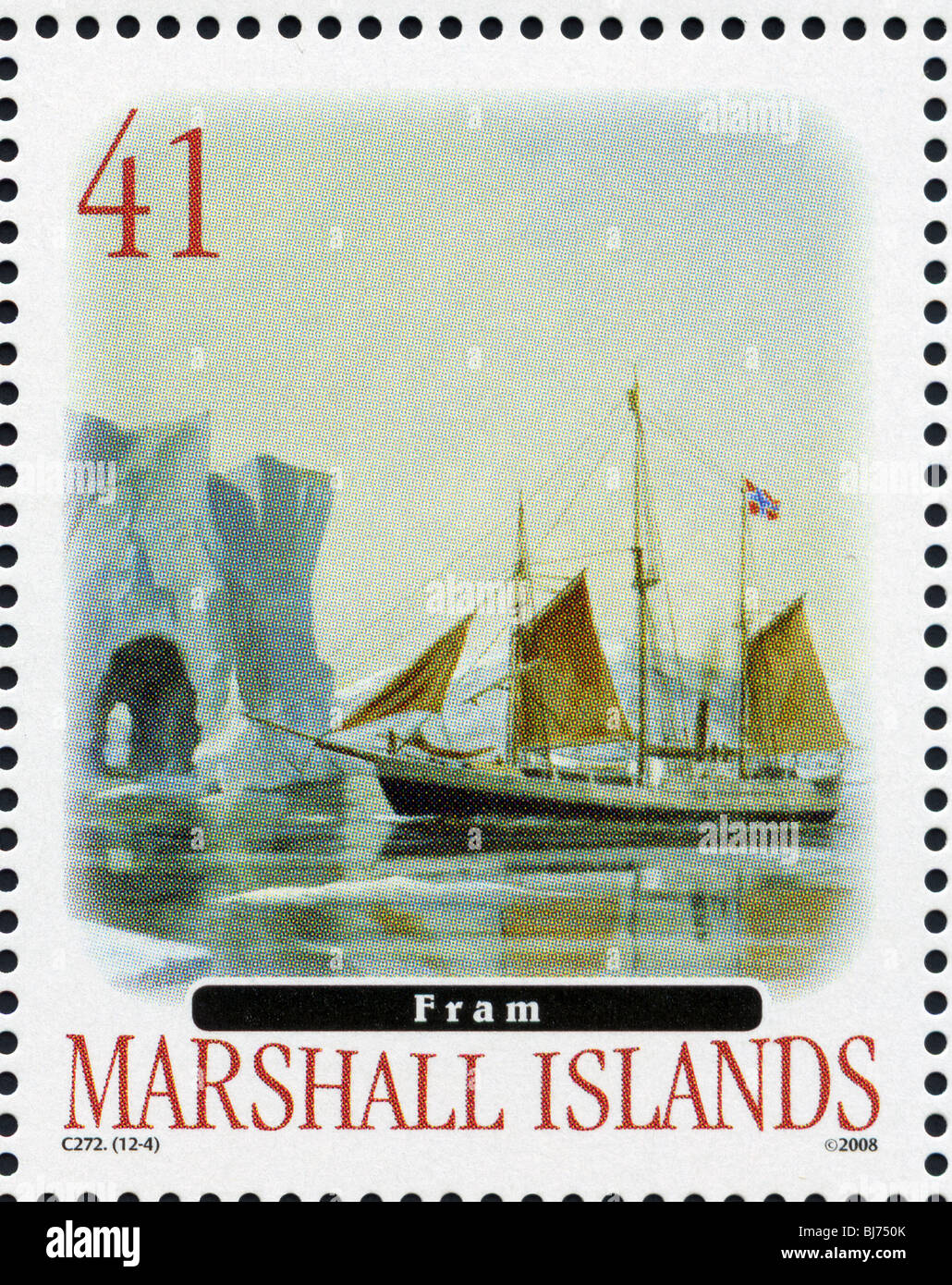 Marshall Islands postage stamp Stock Photo - Alamy