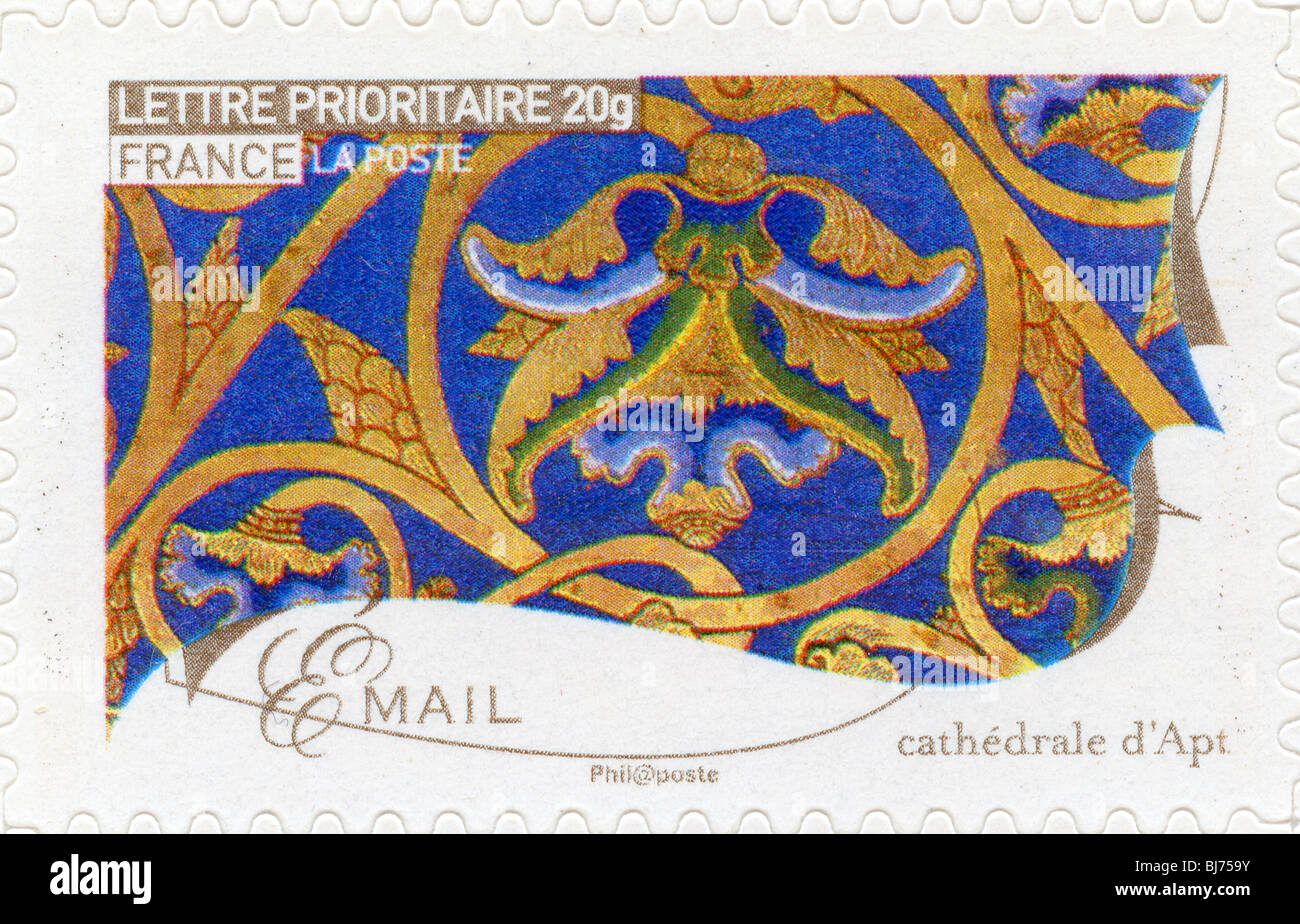 France postage stamp Stock Photo - Alamy