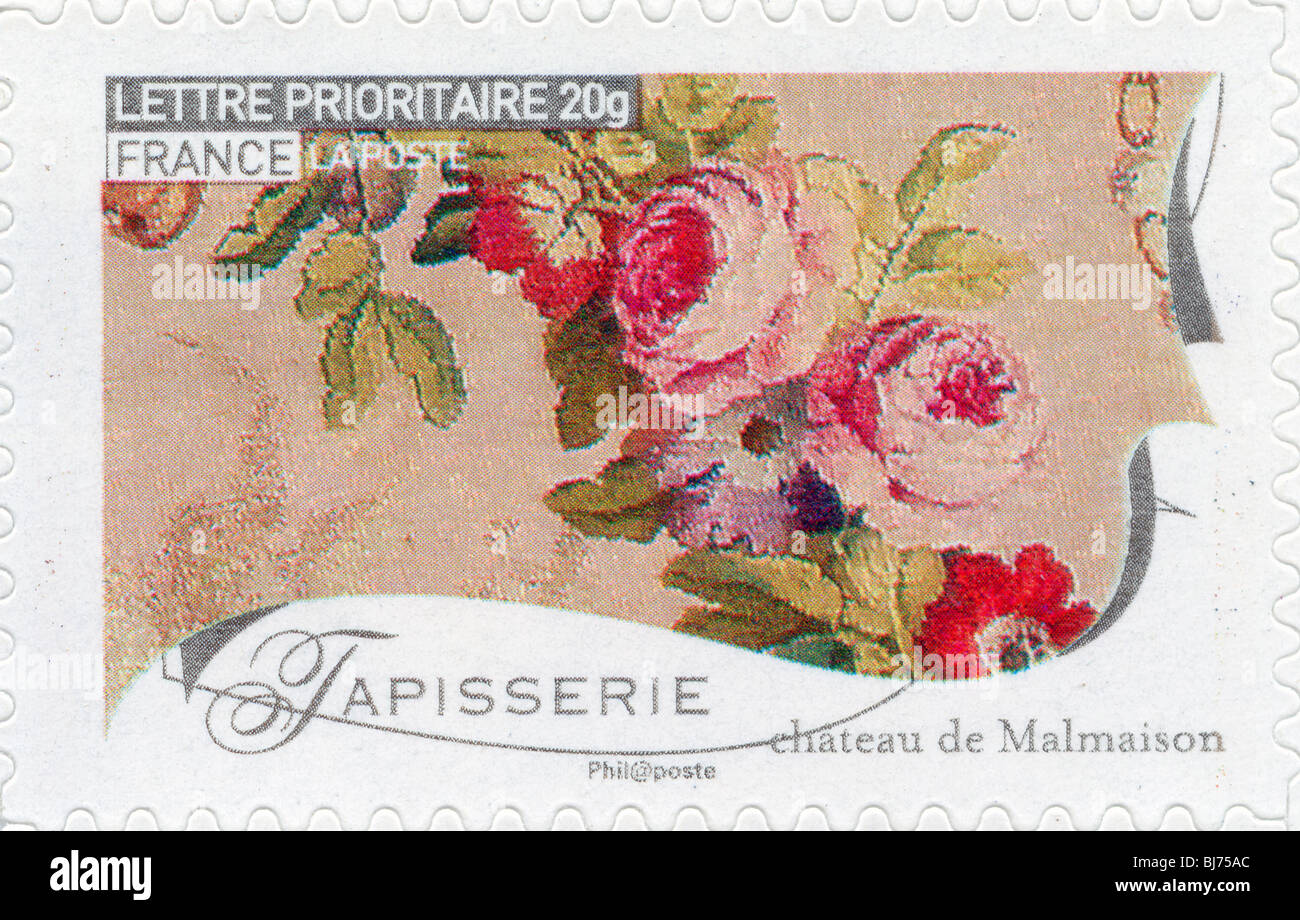 France postage stamp Stock Photo - Alamy