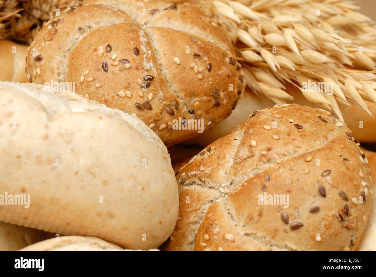 Baguette and other pastry Stock Photo - Alamy