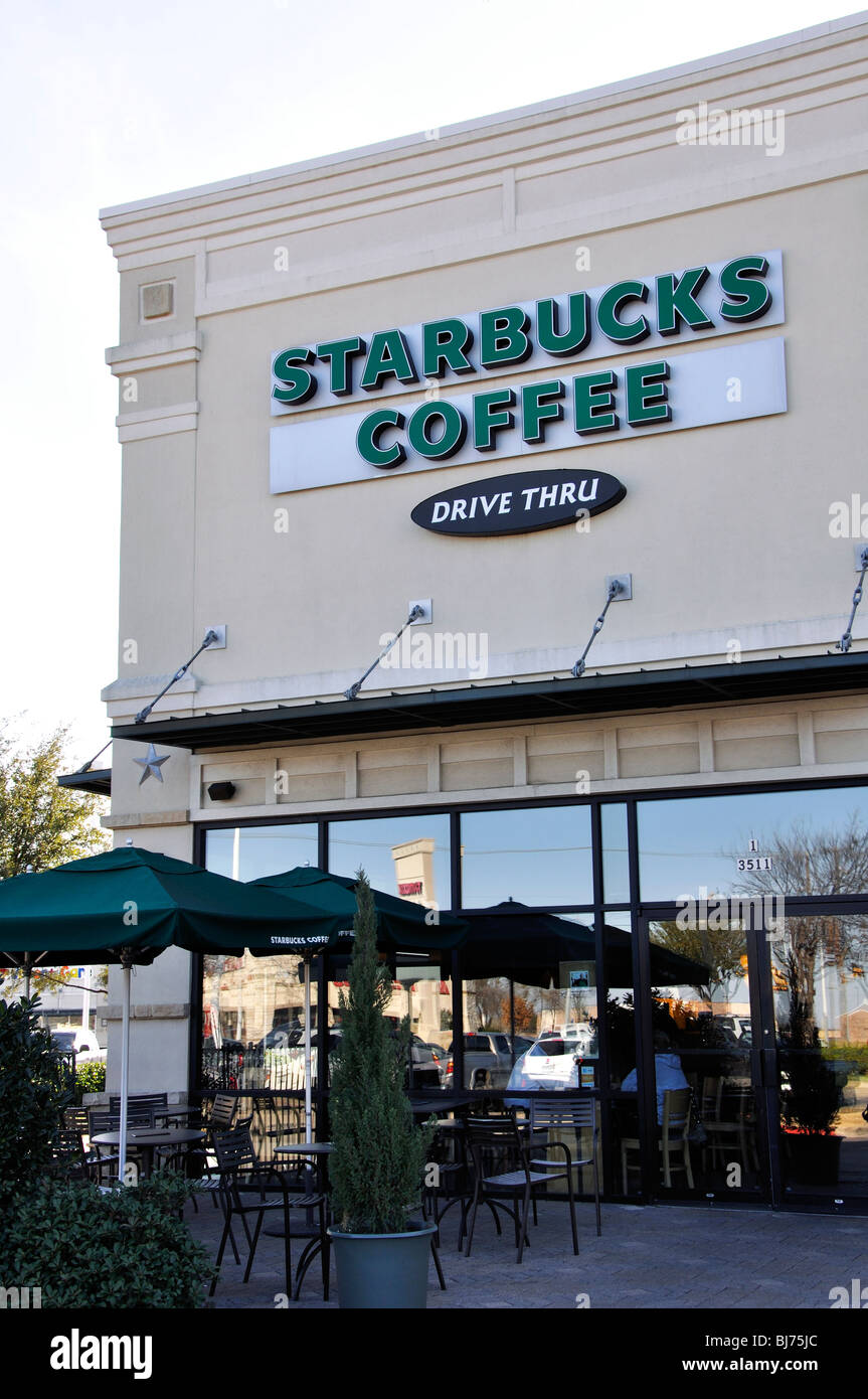 Starbucks coffee terrace hi-res stock photography and images - Alamy