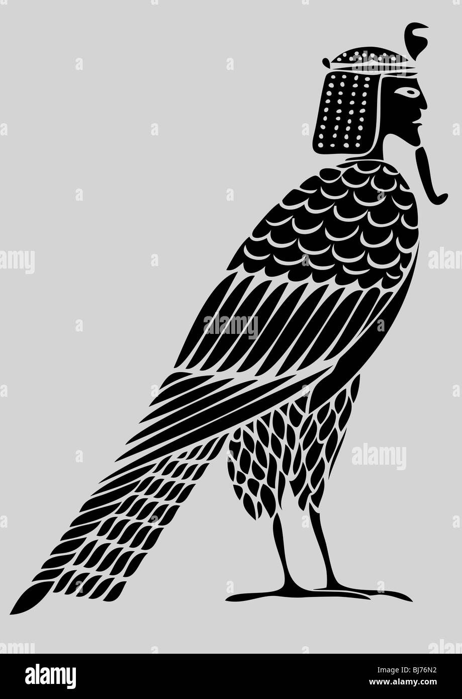 Hieroglyph bird hi-res stock photography and images - Alamy