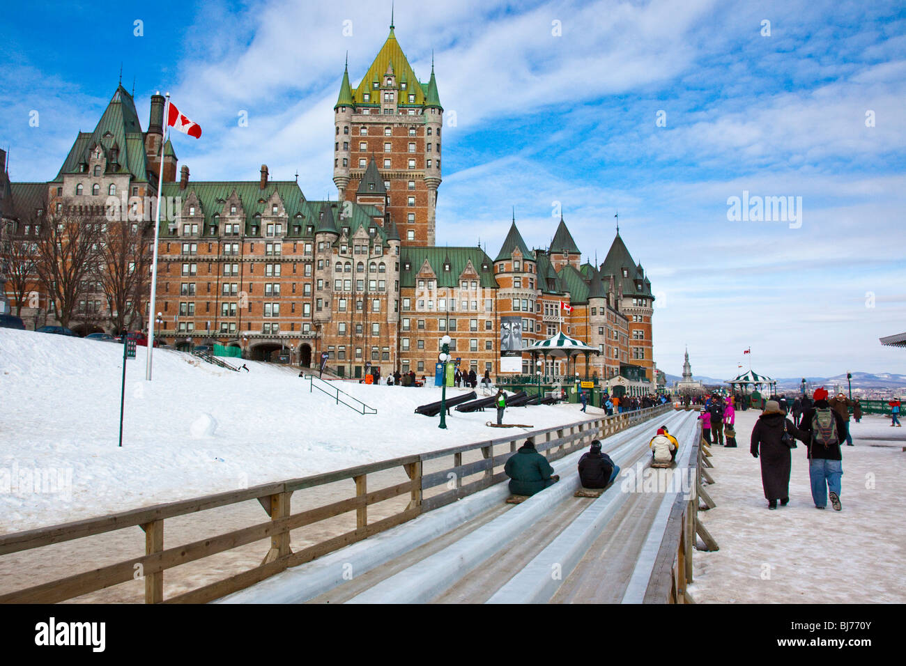 Quebec city winter carnival hi-res stock photography and images - Alamy