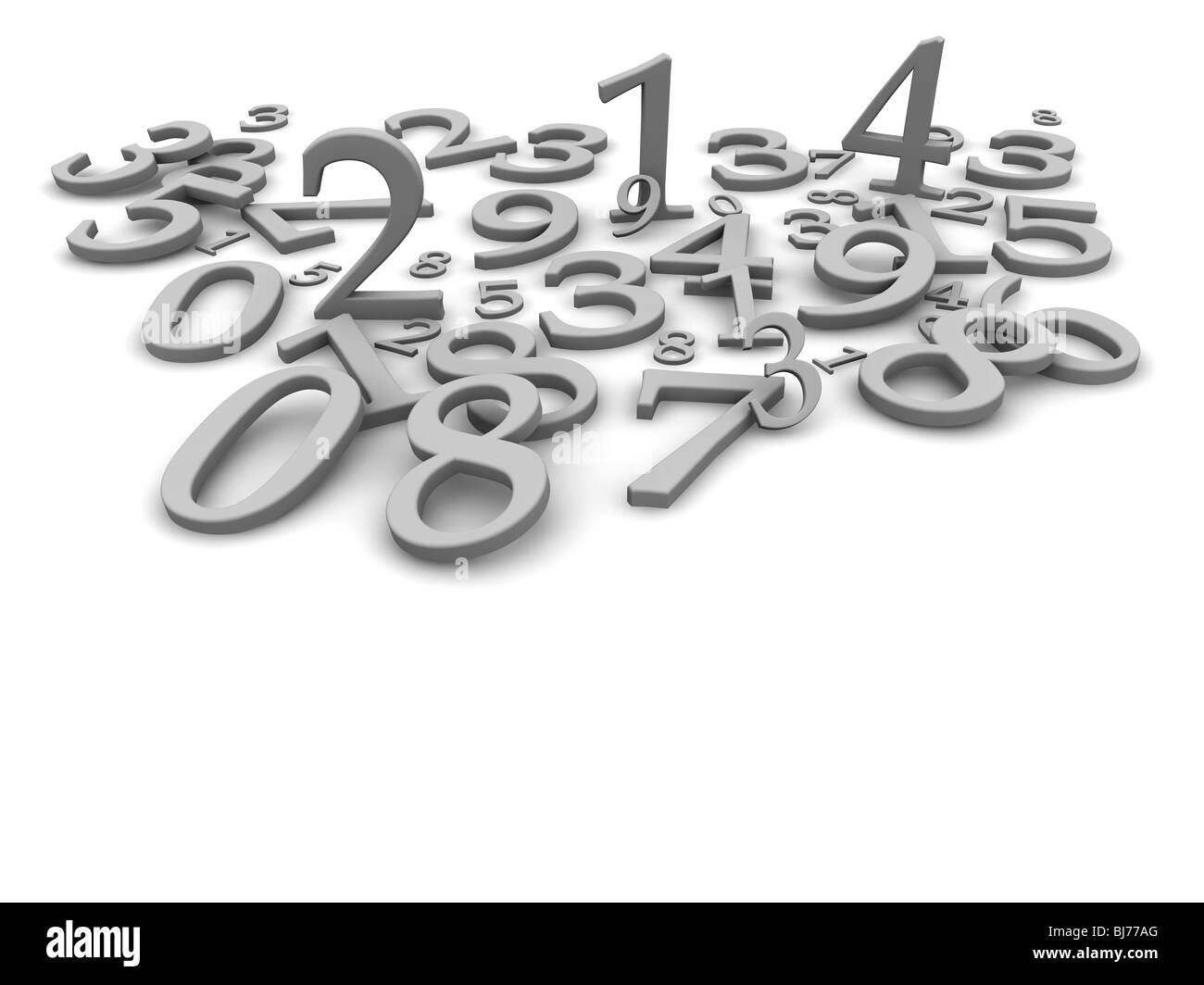 Abstract numbers symbols Black and White Stock Photos & Images - Alamy