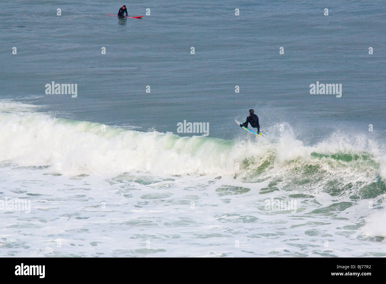 Surfing at long island beach hi-res stock photography and images - Alamy