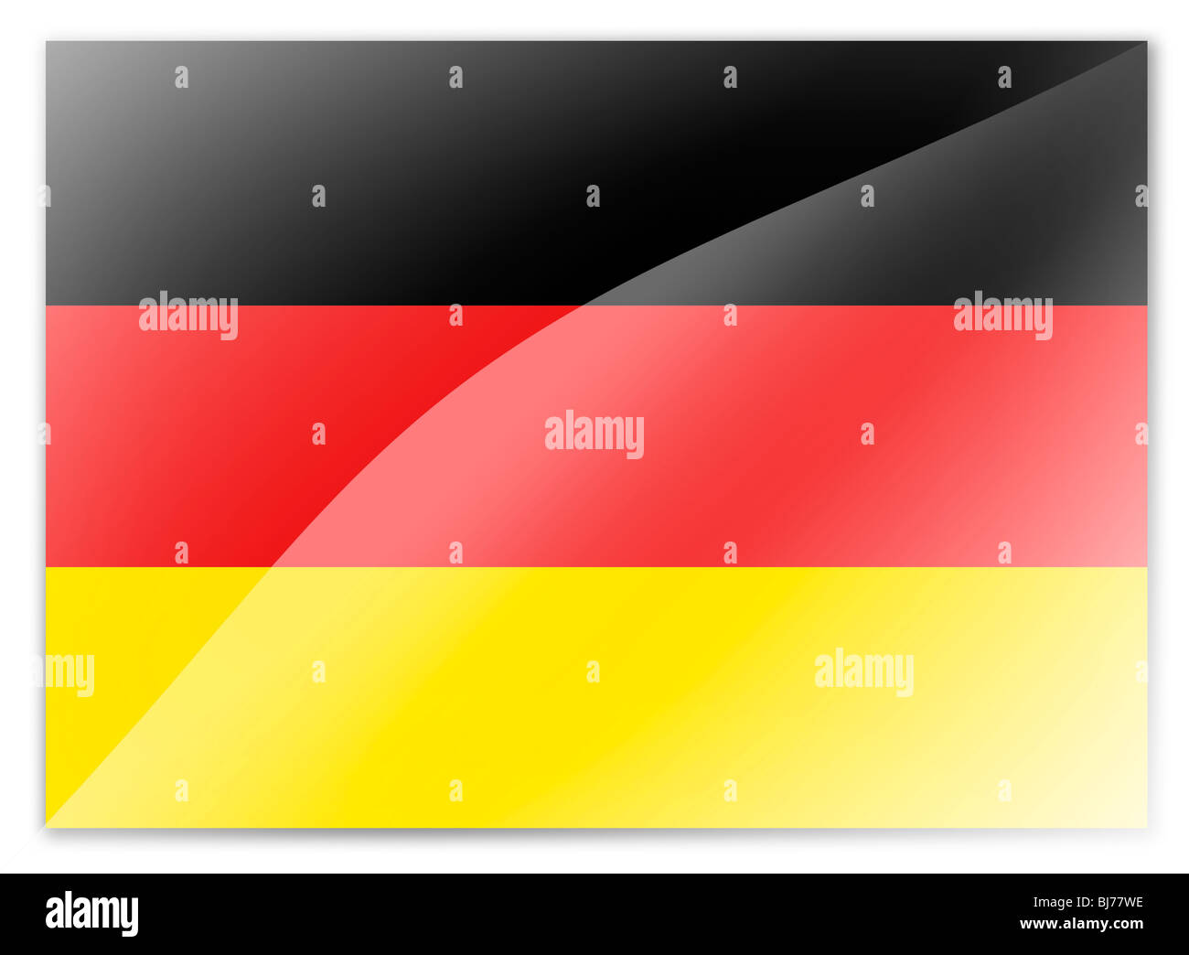 Germany flag Cut Out Stock Images & Pictures - Alamy