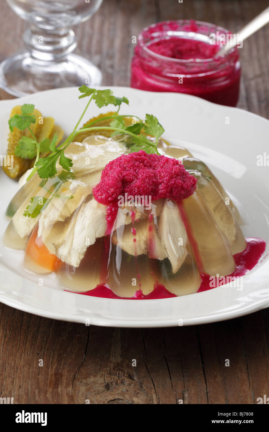 How to make aspic hi-res stock photography and images - Alamy