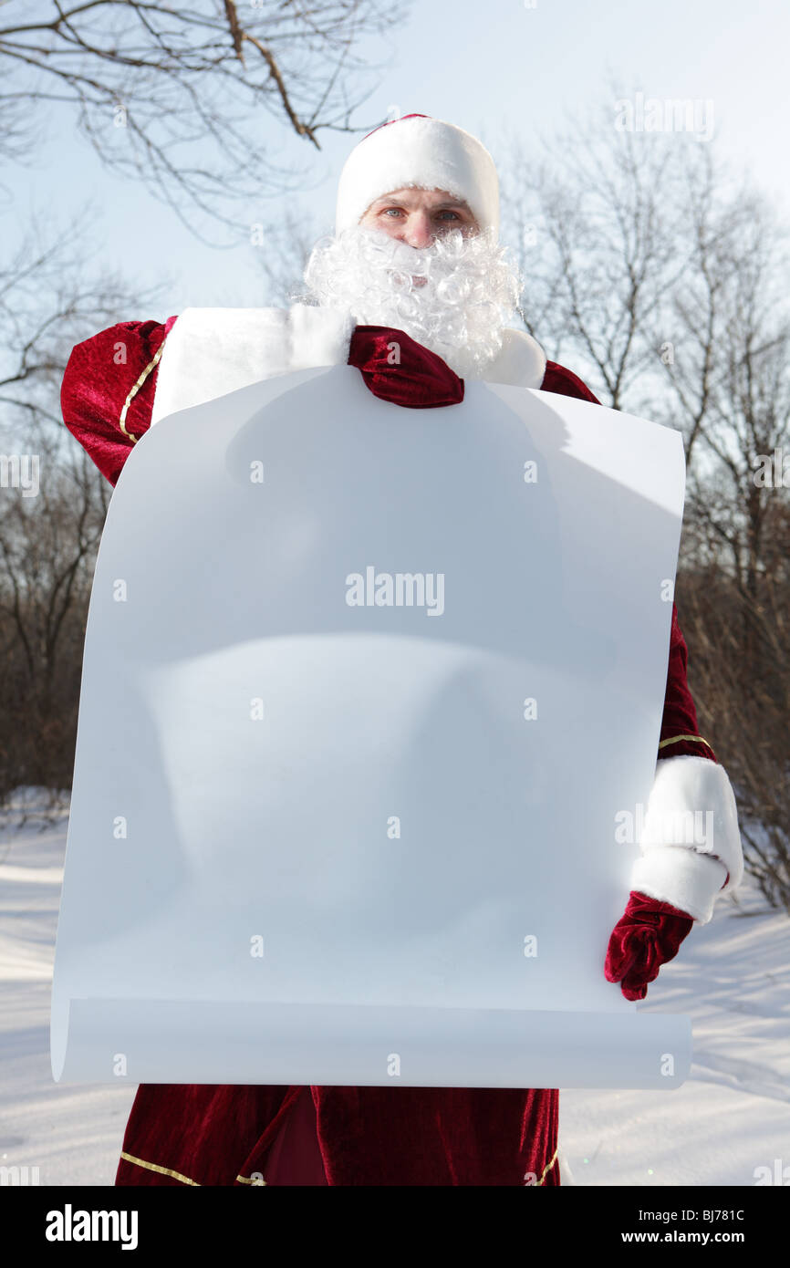 Ded moroz santa claus snow hi-res stock photography and images - Alamy